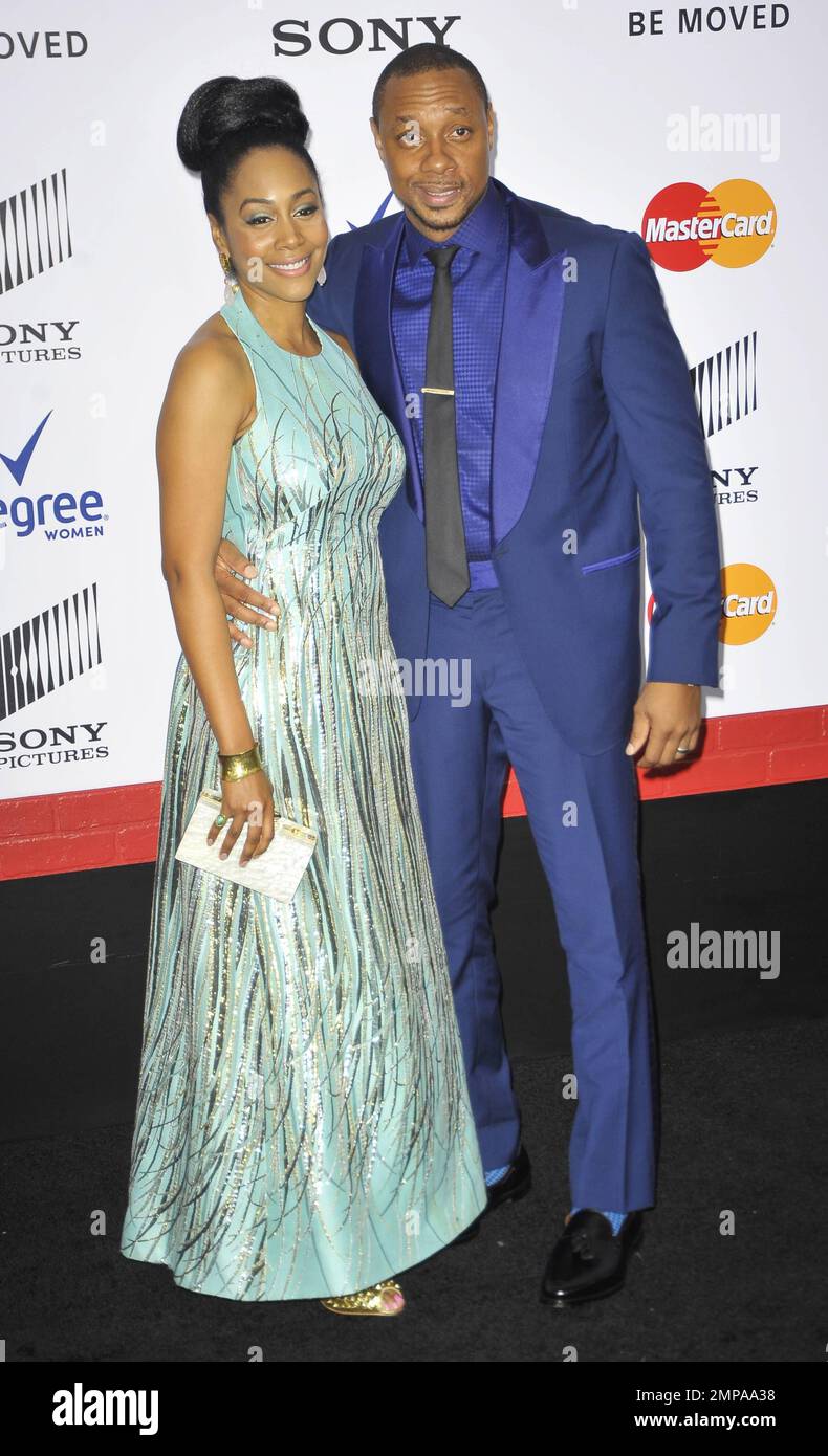 Dorian Missick at the NY Premiere of Annie Stock Photo - Alamy