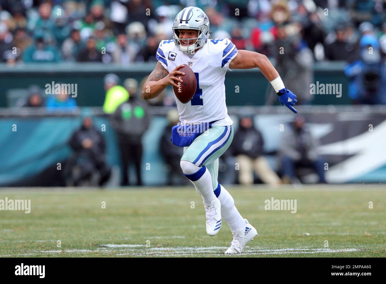 Dallas Cowboys quarterback Dak Prescott (4) in action against the ...