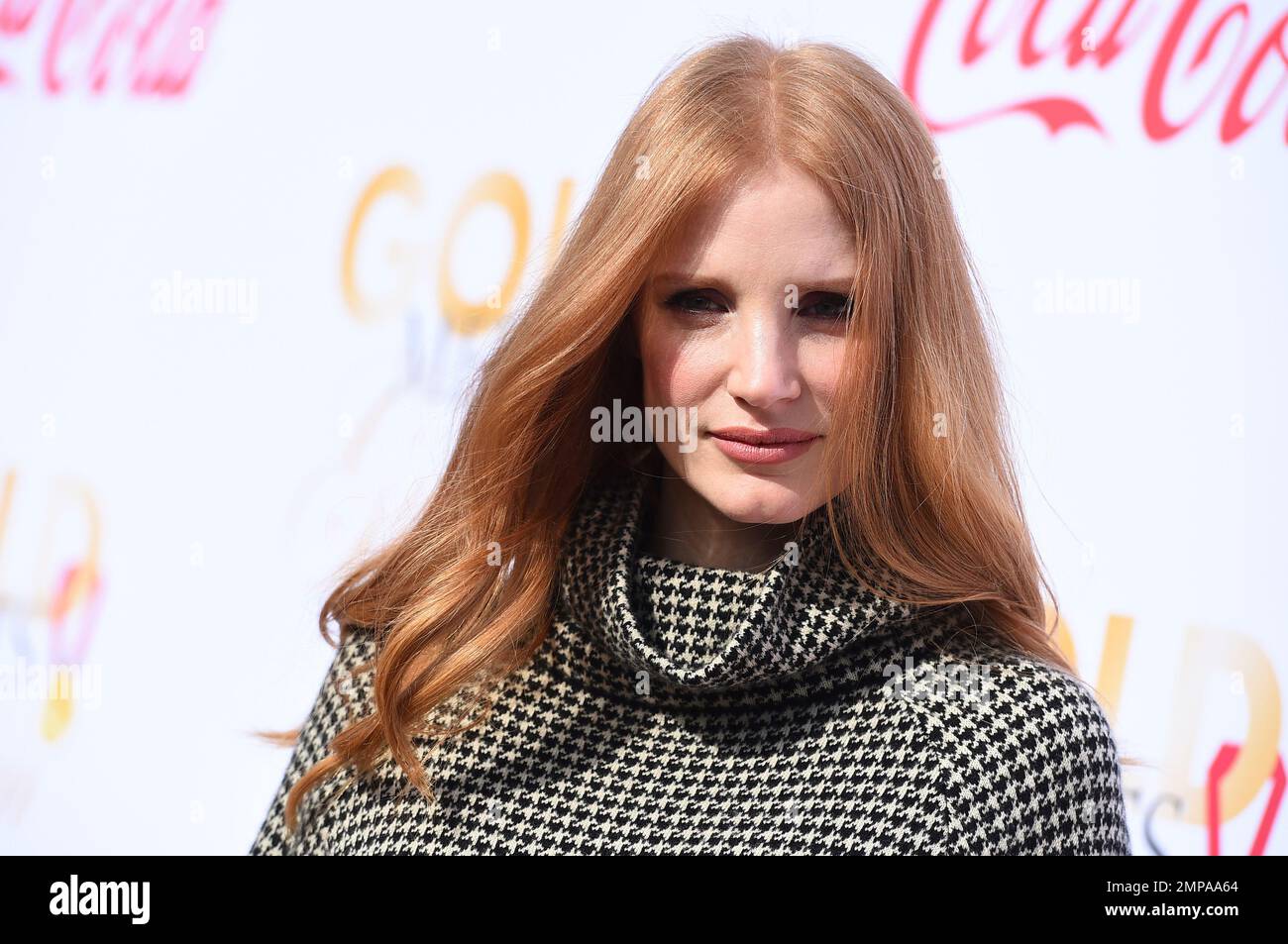 Jessica Chastain arrives at the 5th Annual Gold Meets Golden event on ...