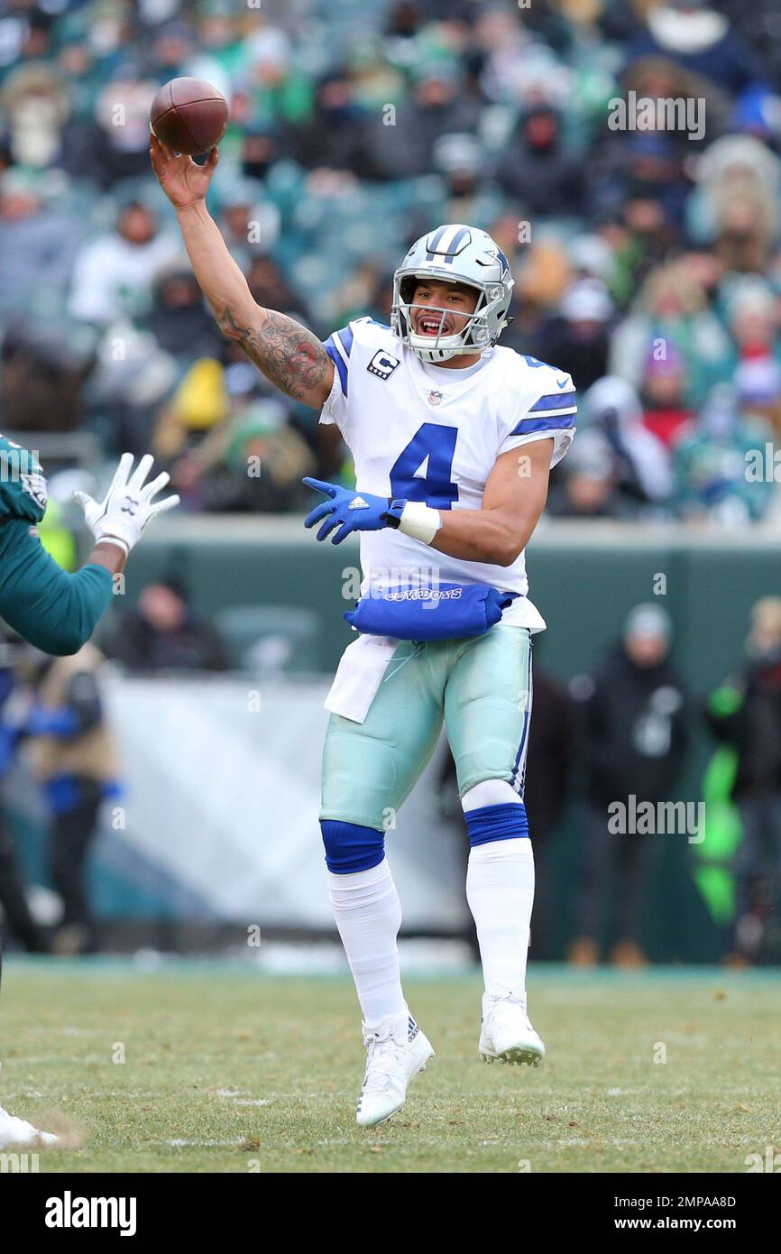 Dallas Cowboys quarterback Dak Prescott (4) in action against the ...
