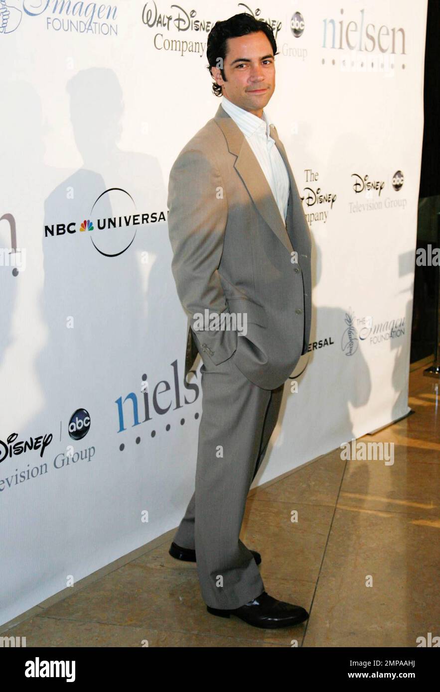 Danny Pino arrives at the 25th Annual Imagen Awards luncheon held at ...