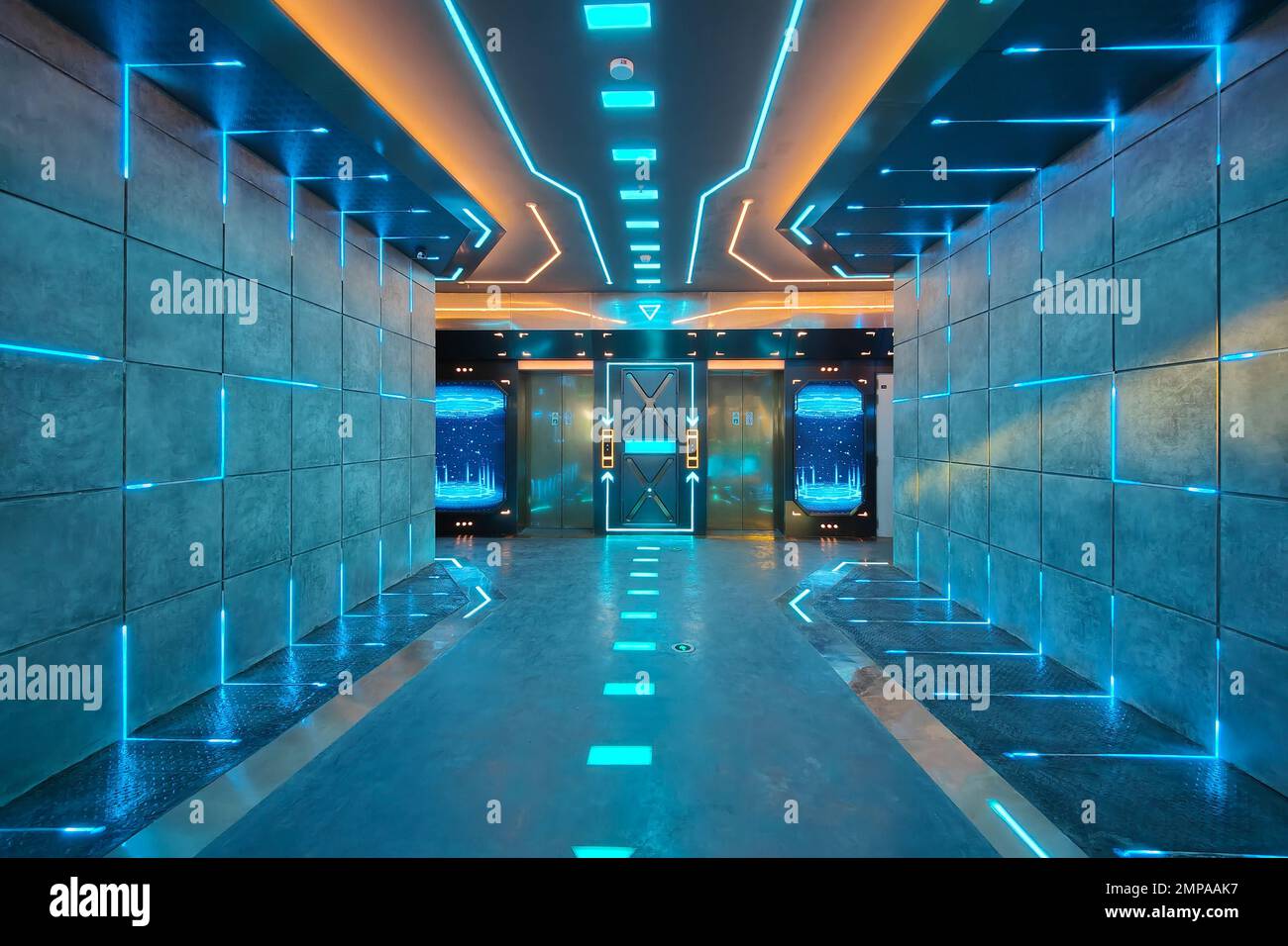 SHANGHAI, CHINA - JANUARY 31, 2023 - Dynamic light strips and multi ...