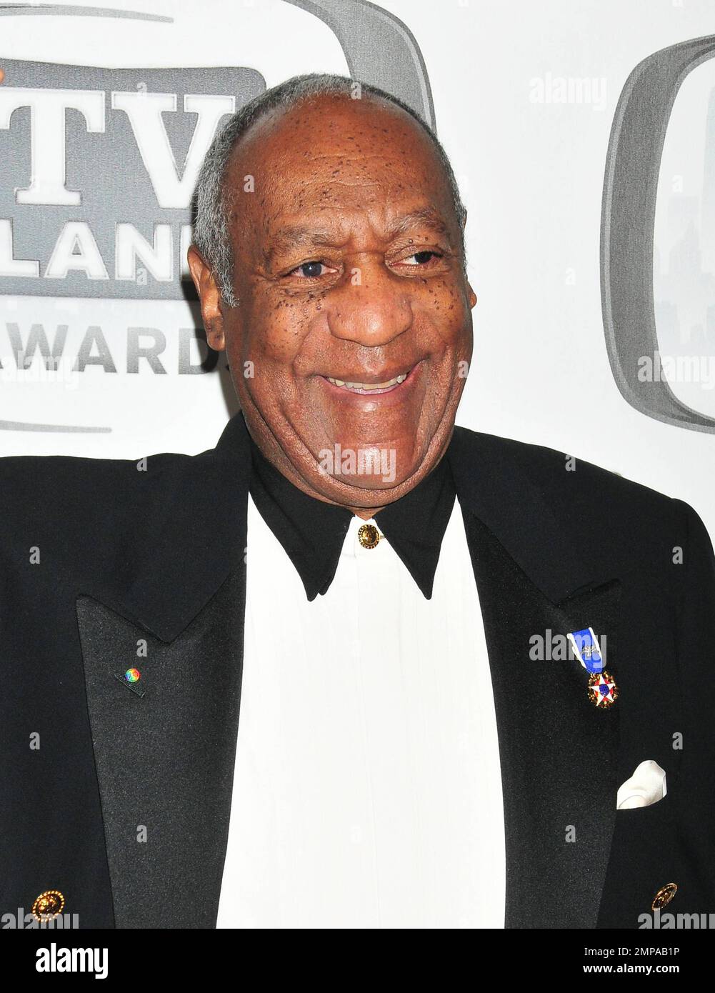 Bill Cosby poses on the red carpet at the 9th Annual TV Land Awards ...