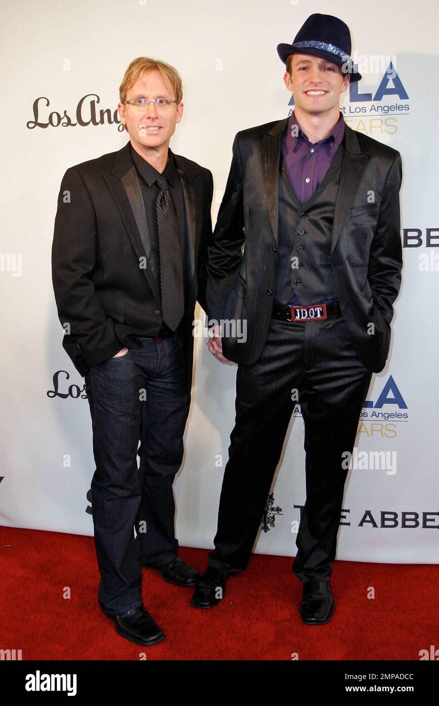 Jason Dottley and Del Shores arrive at the 7th Annual Oscar Viewing ...