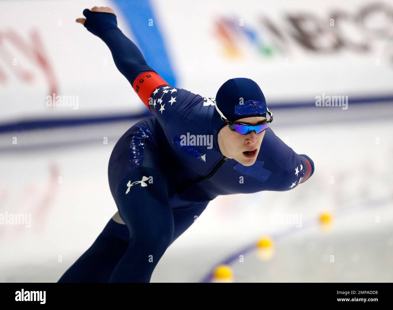 William Gebauer competes in the men's 1,500 meters during the U.S ...