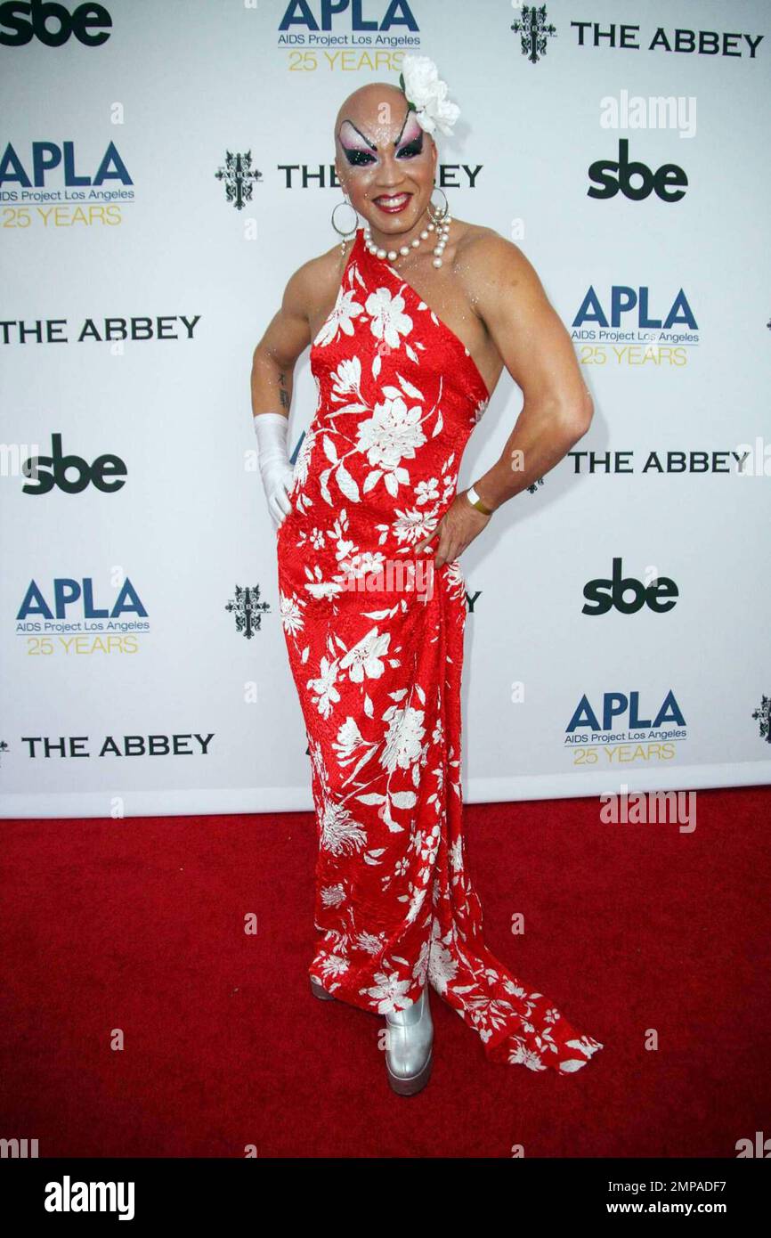 Flava attends the APLA Oscar Viewing Party at The Abbey in Los Angeles ...