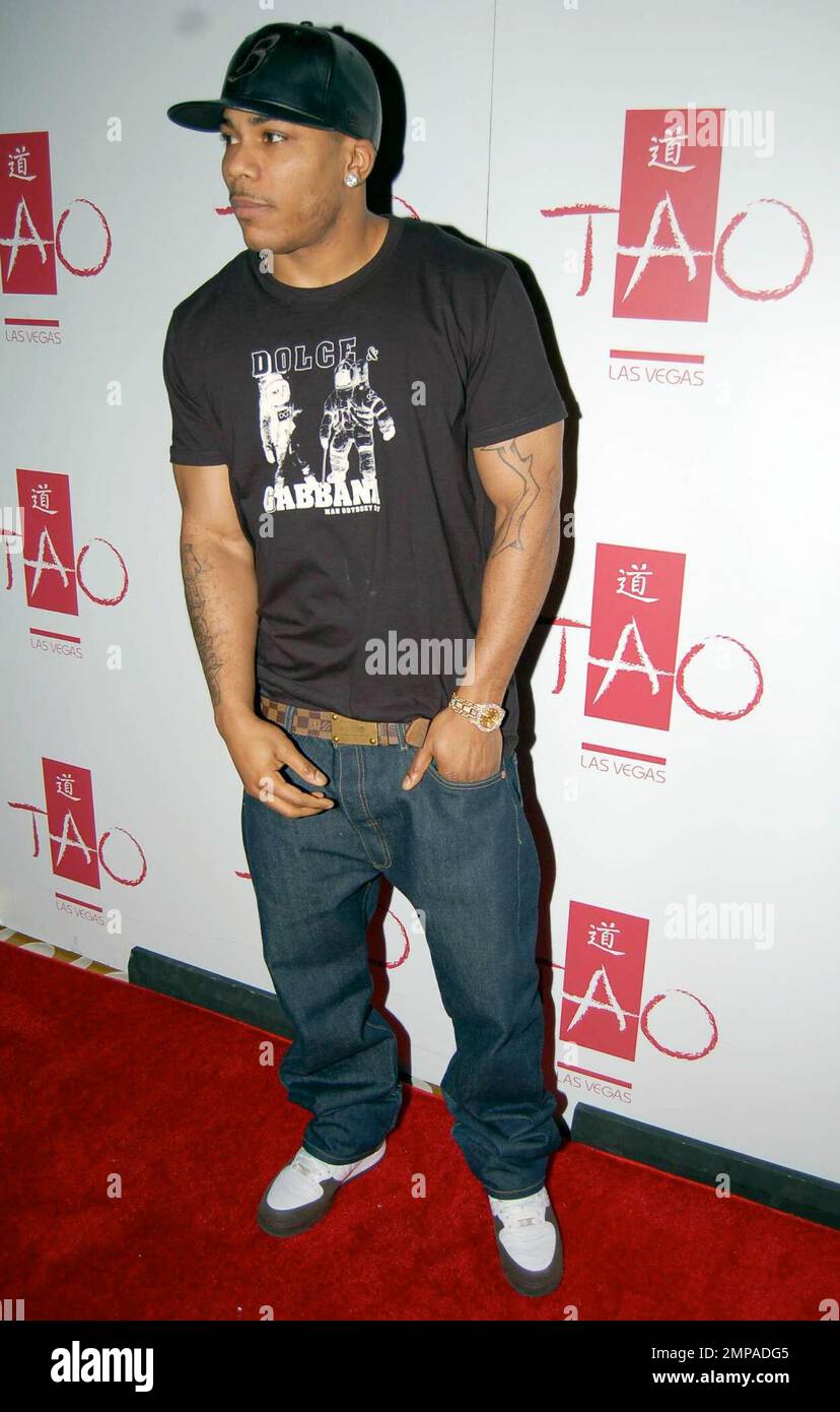 Nelly attends the Fifth Anniversary party for his Apple Bottoms women's ...