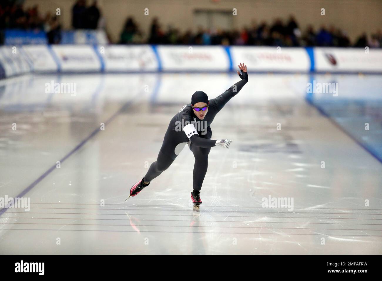 Kelly Gunther competes in the women's 500 meters during the U.S ...
