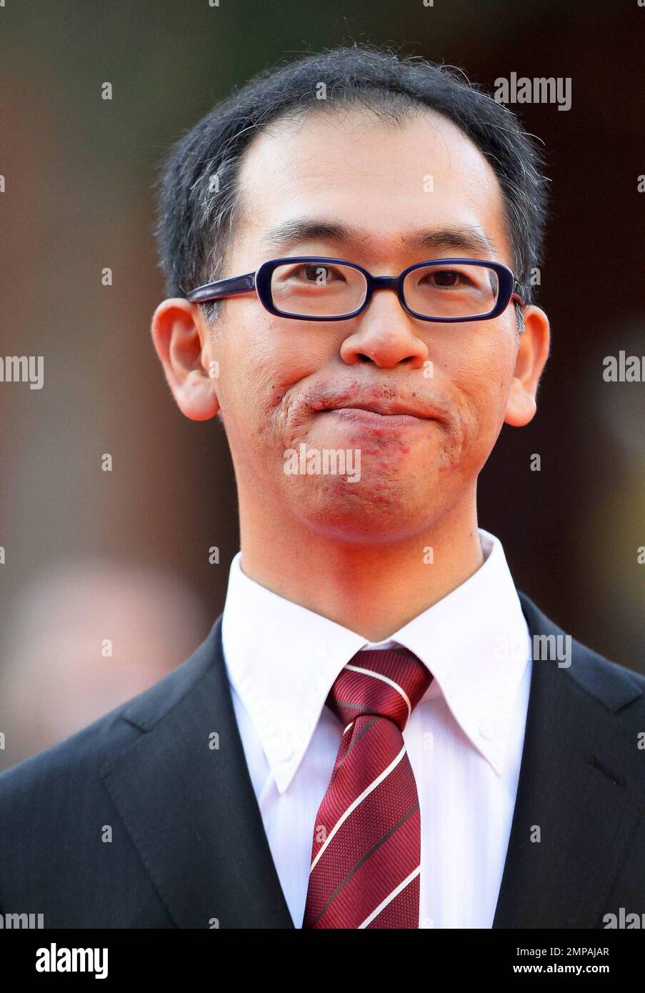 Director and animators Hiromasa Yonebayashi attends the red carpet ...