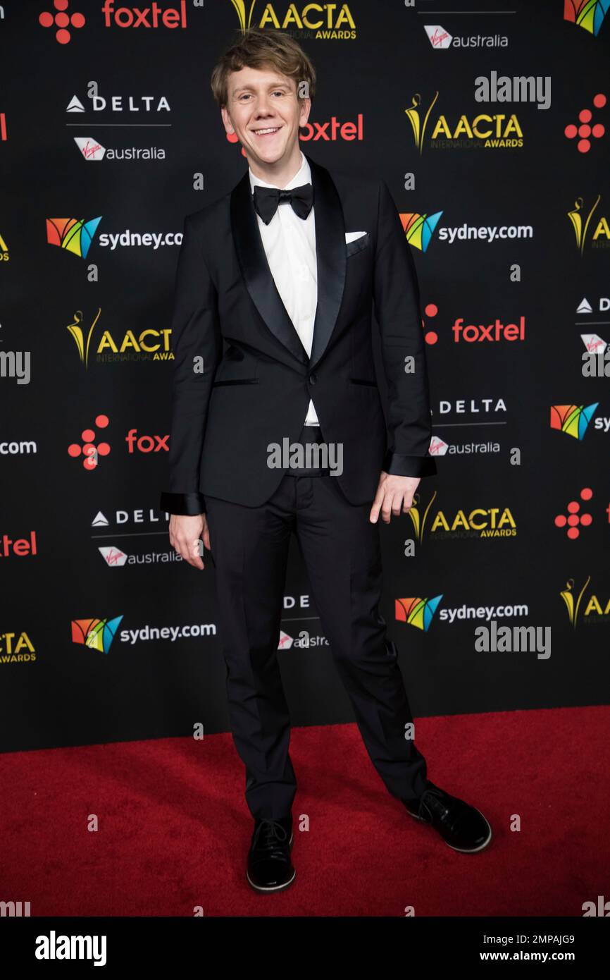 Josh Thomas poses for photographers upon arrival at the 7th annual ...