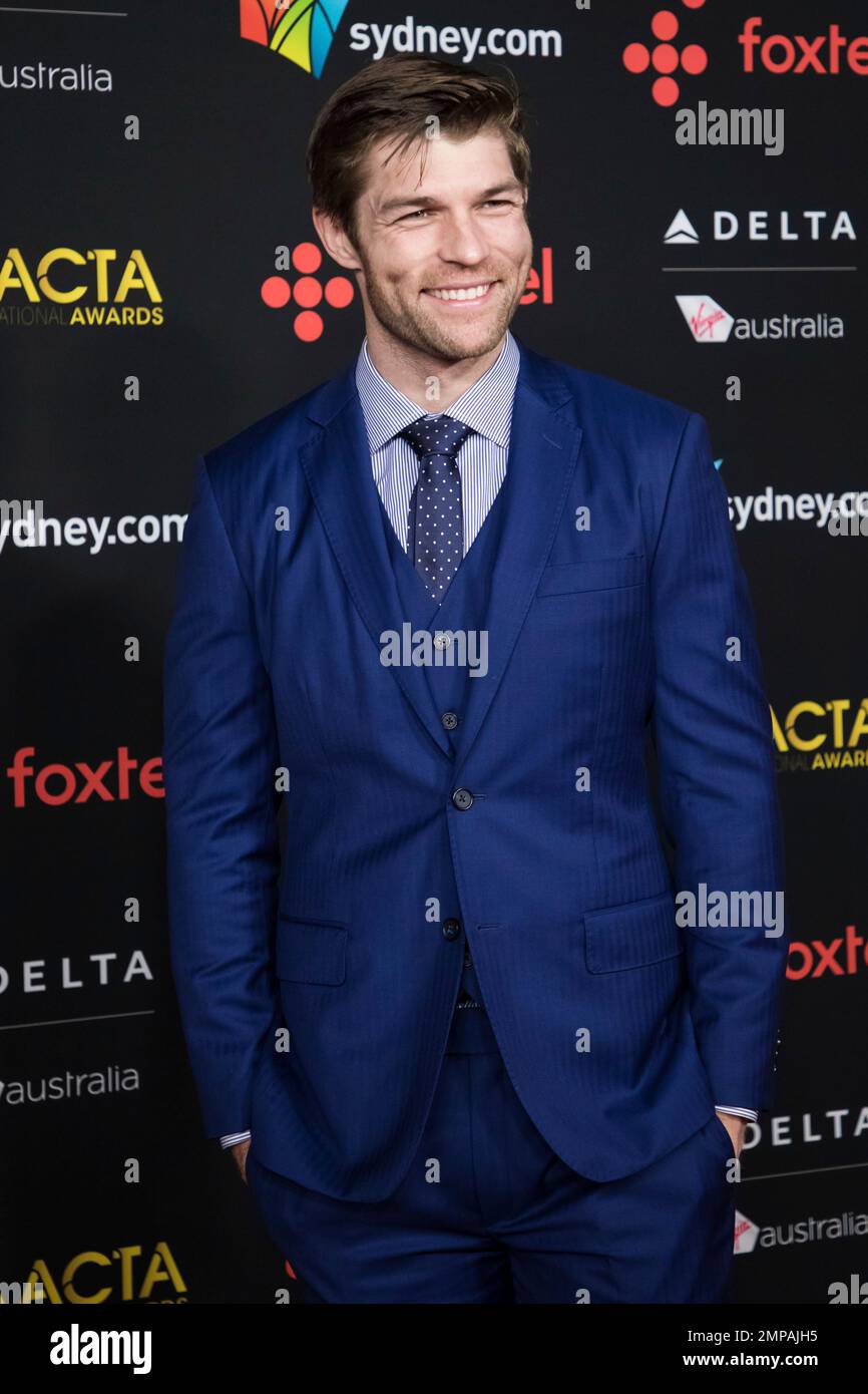 Liam McIntyre poses for photographers upon arrival at the 7th annual ...