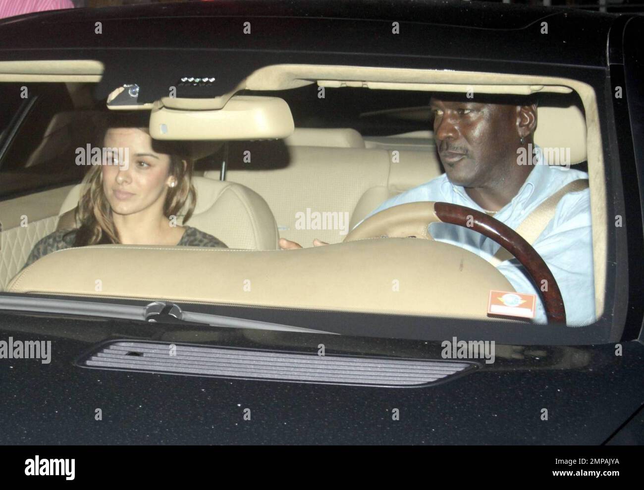 Michael Jordan and girlfriend, Cuban model Yvette Prieto, at a private ...