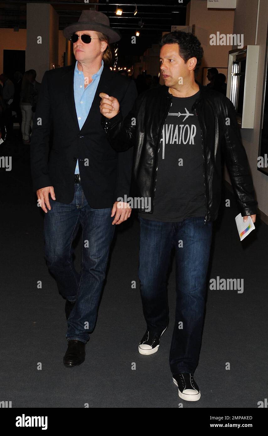 Val Kilmer attends an event at Art Basel Miami Beach the day before the ...
