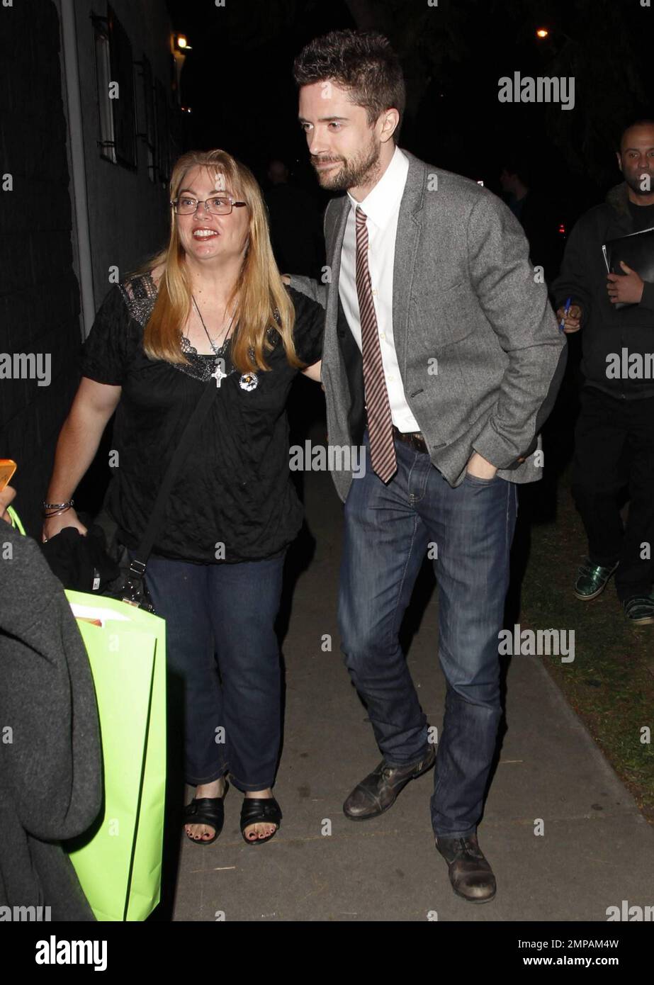 Topher Grace arrives at the Art Of Elysium 5th Annual "Pieces Of Heaven ...