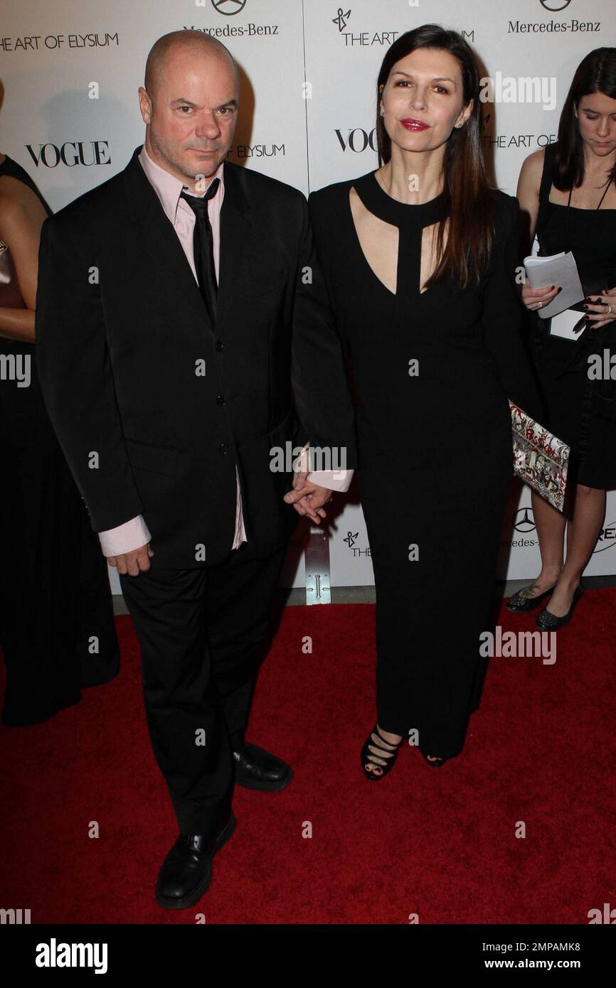 Finola Hughes on the red carpet at the star studded Art of Elysium ...