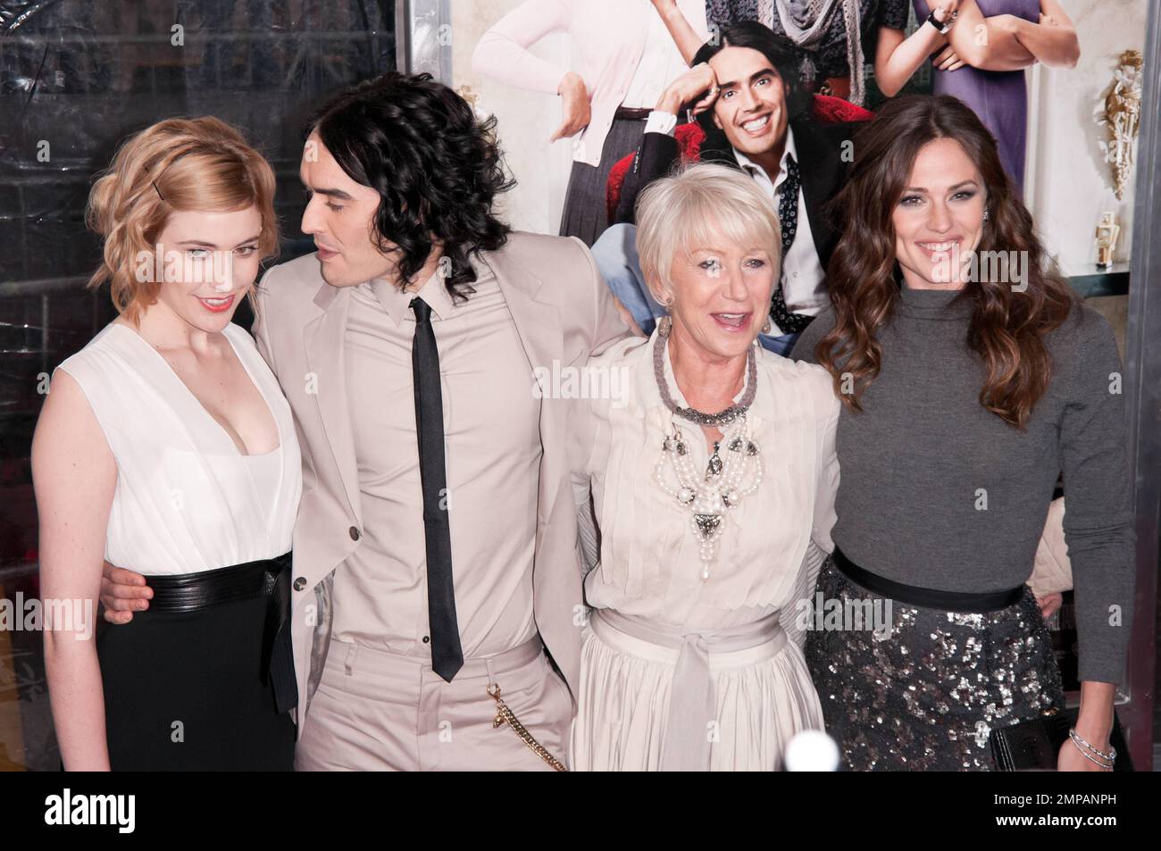 Greta Gerwig, Russell Brand, Helen Mirren and Jennifer Garner walk the ...