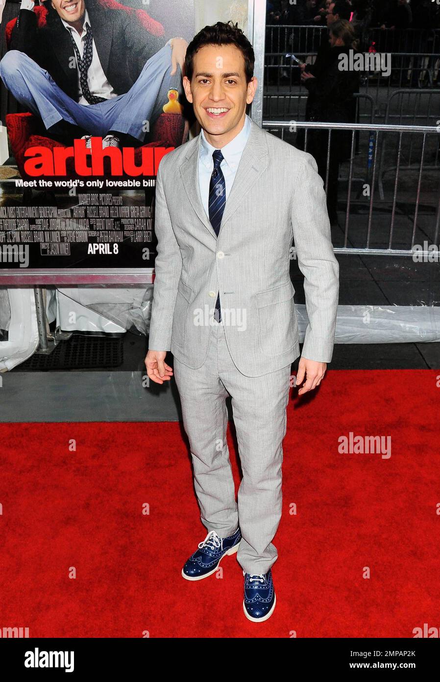 Jason Winer at the premiere of "Arthur" held at the Ziegfeld Theatre in ...