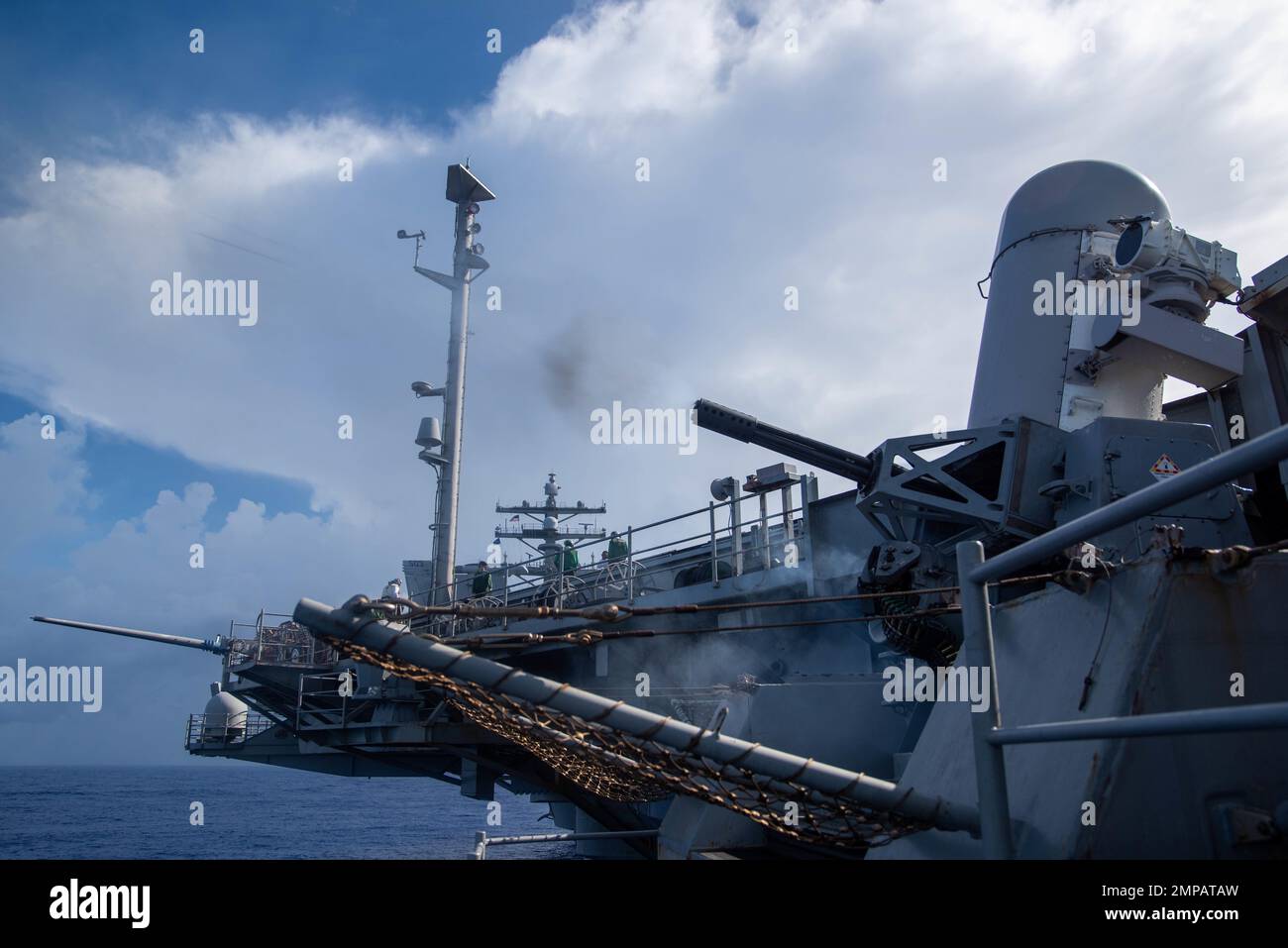 221012-N-WU964-1022 PHILIPPINE SEA (Oct. 12, 2022) A Close-In Weapons ...