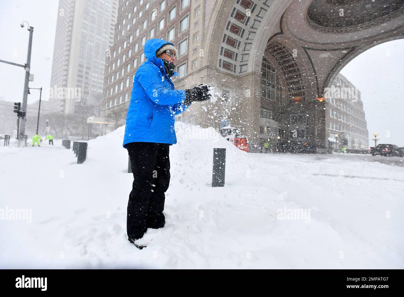 The Weather Channel on-camera meteorologist Alex Wilson reports on ...