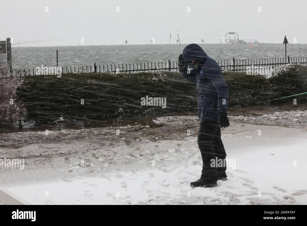 The Weather Channel on-camera meteorologist Reynolds Wolf reports on ...