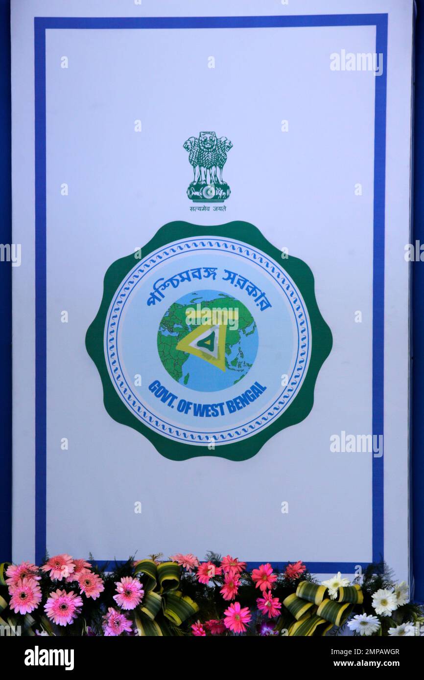 West Bengal Logo Howrah, India. 05th Jan, 2018. West Bengal Chief