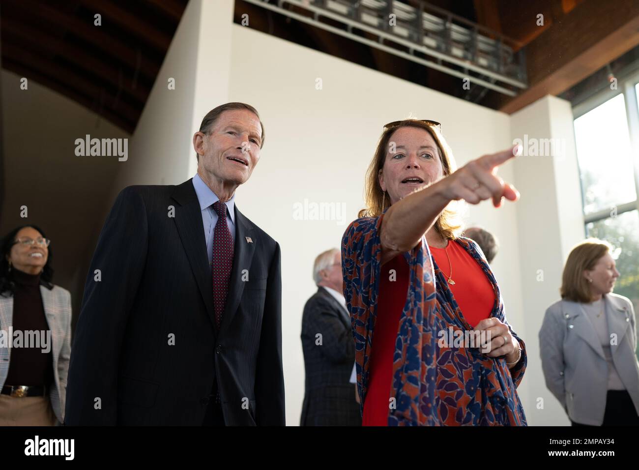 U.S. Senator Richard Blumenthal, one of two senators for Connecticut ...
