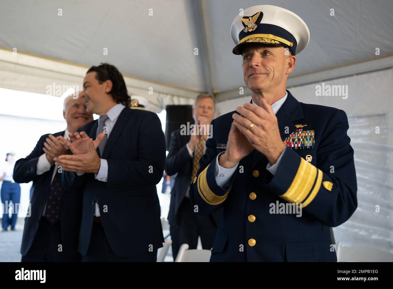 Rear Adm. Bill Kelly, the 42nd Superintendent of the Coast Guard ...