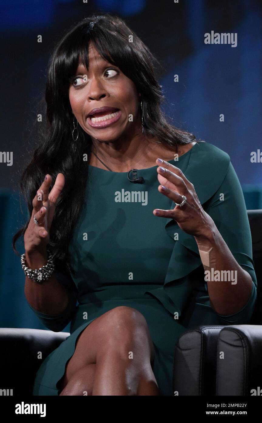 Merrin Dungey participates in "The Resident" panel during the FOX ...