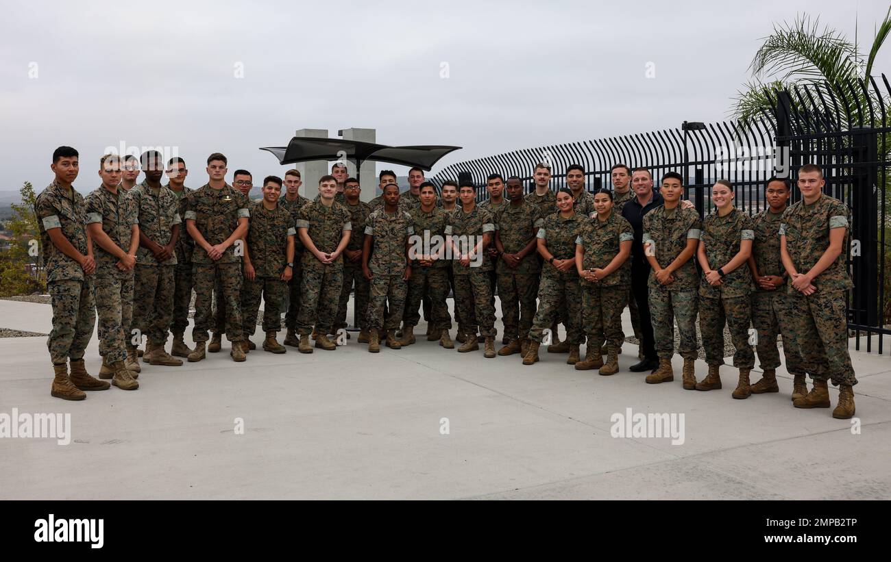 U.S. Marine Corps students from Marine Corps Installations West ...