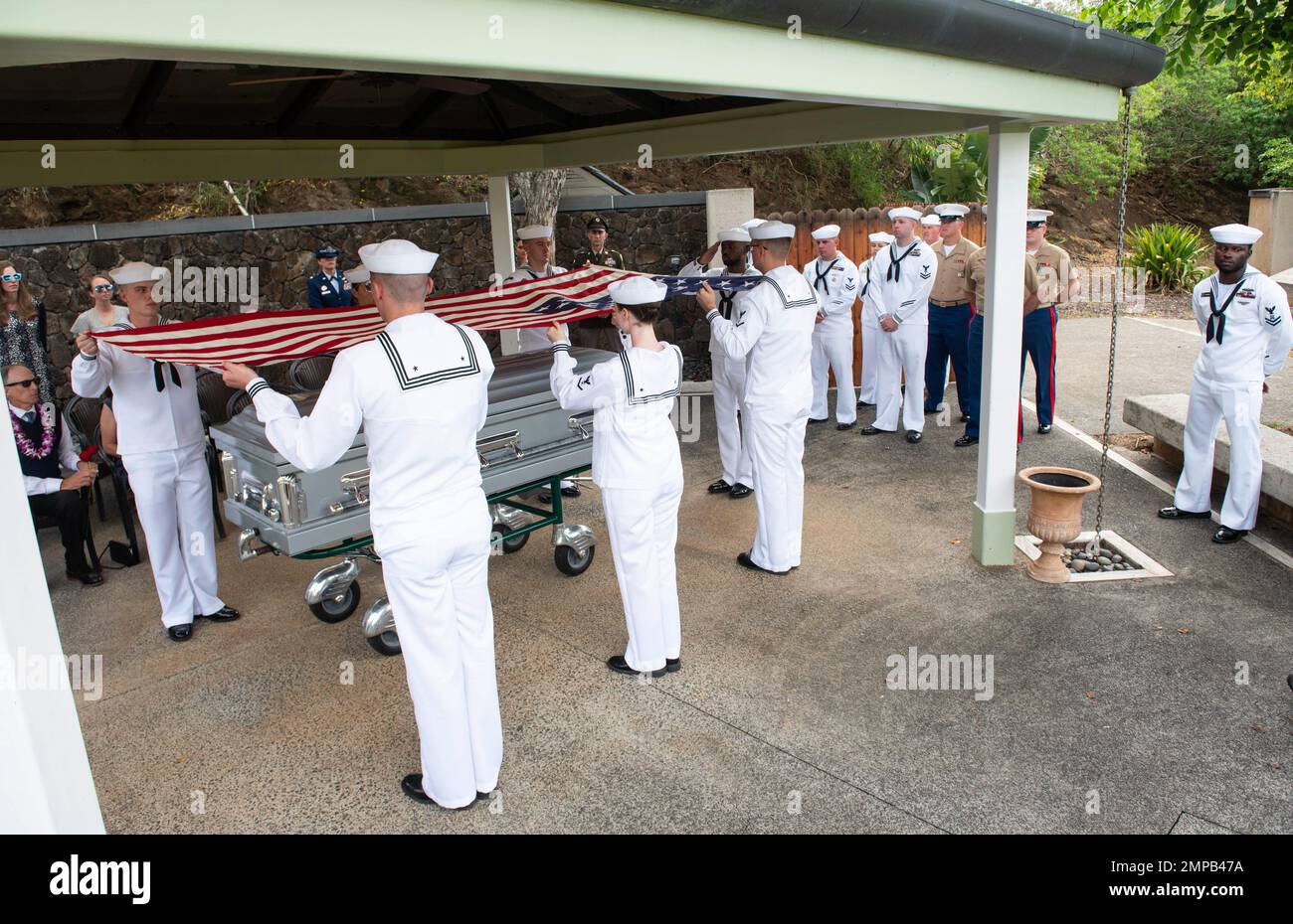 U.S. Navy Sailors assigned to Navy Region Hawaii and the Defense POW ...