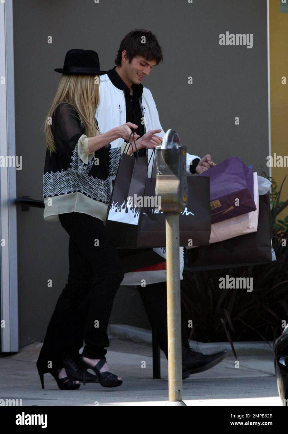 Ashton Kutcher seems to be flying high on the set of his new movie ...