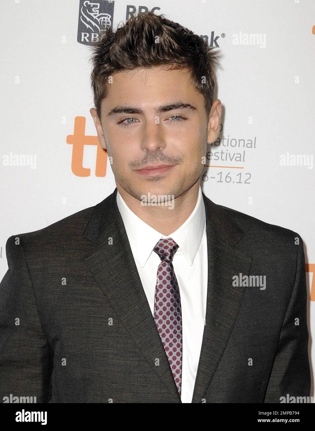 Zac Efron arrives at the "At Any Price" Premiere during the 2012 ...