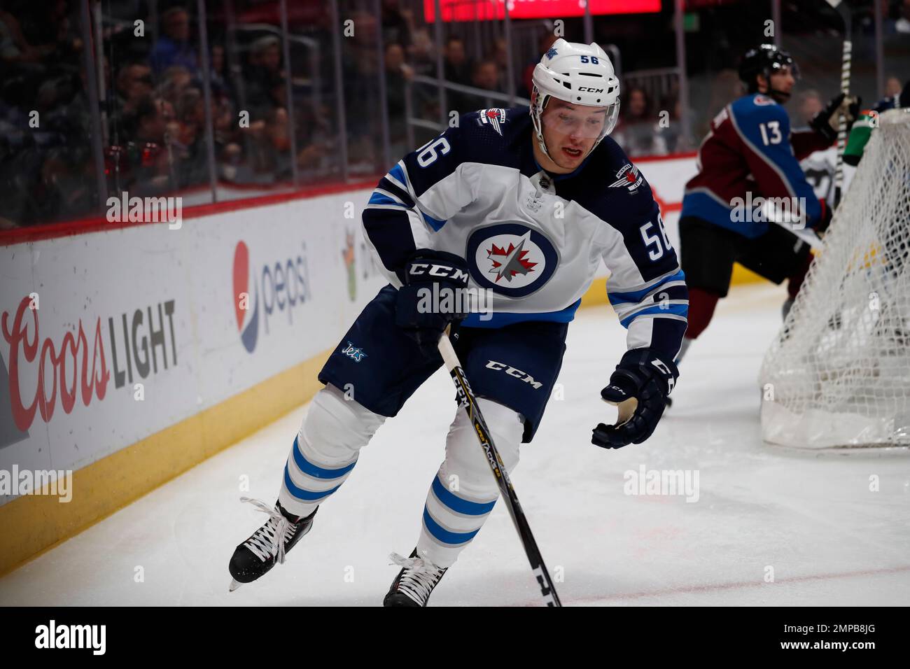 Winnipeg Jets center Marko Dano (56) in the first period of an NHL ...
