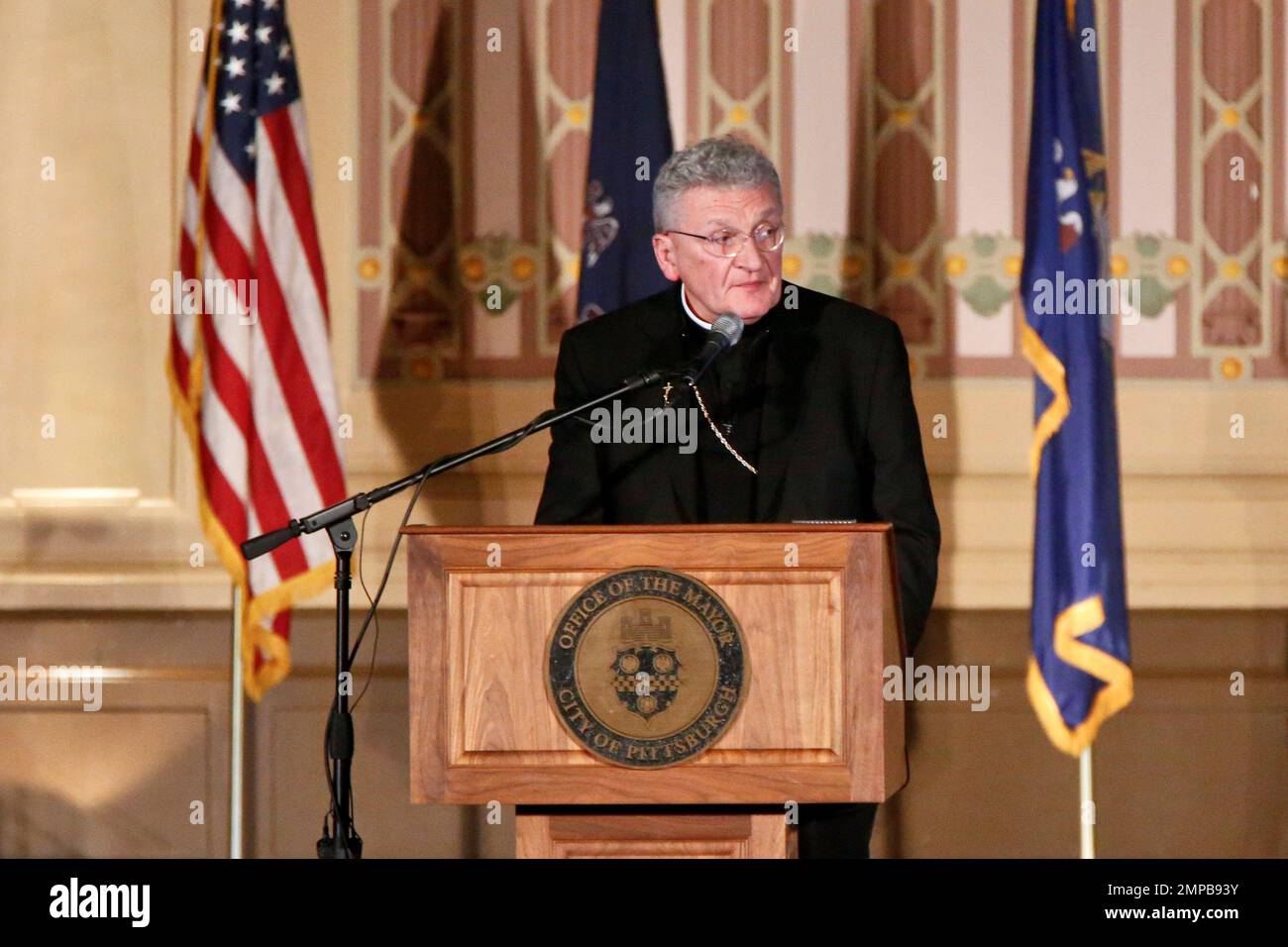 Most Reverand David Zubik, bishop of the Roman Catholic Diocese of ...