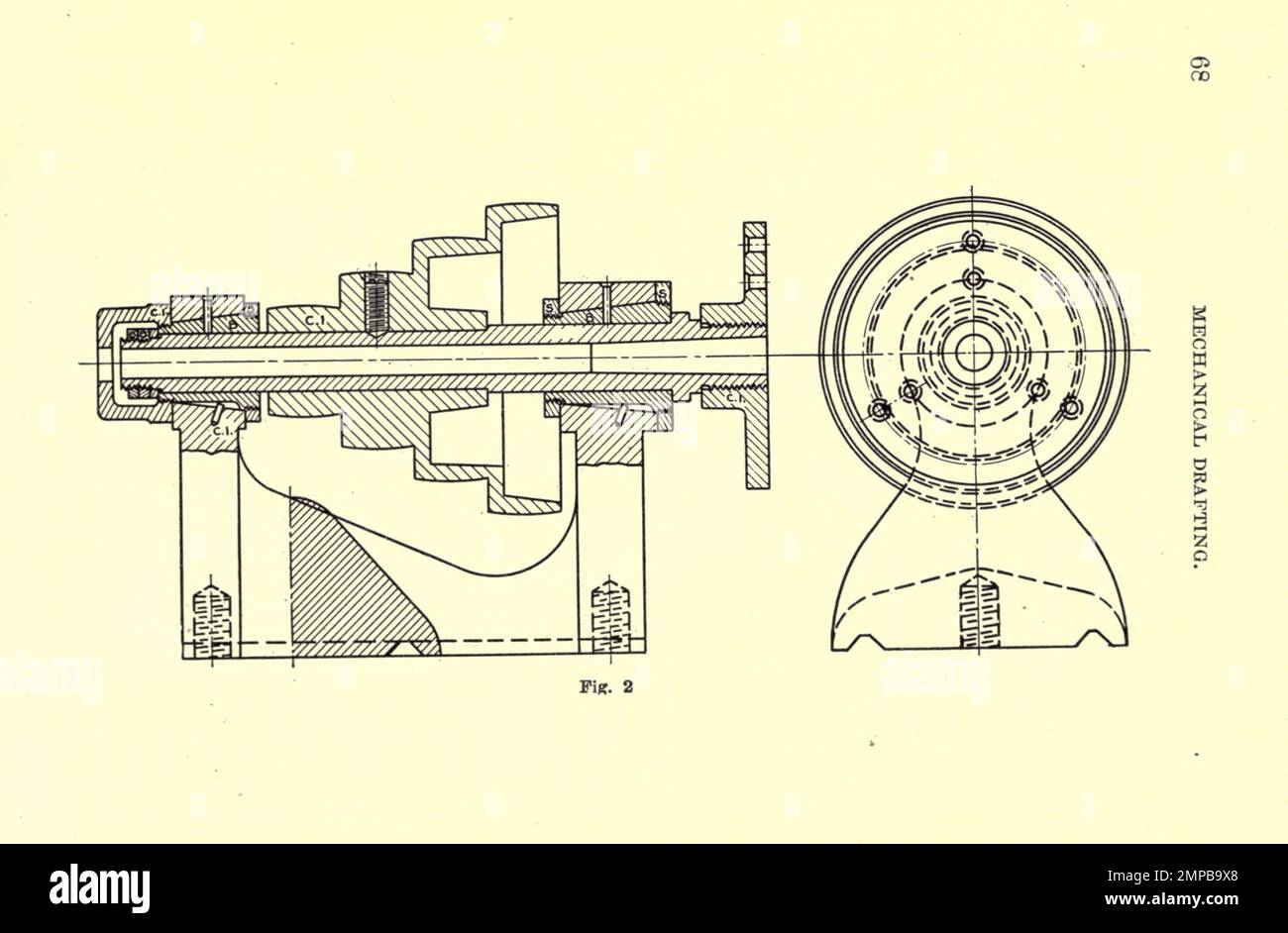 Mechanical drawings hi-res stock photography and images - Alamy