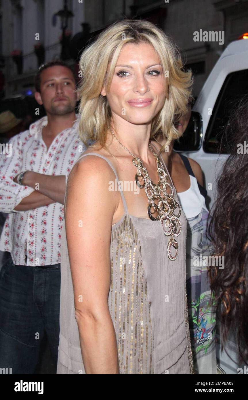 Dani Behr attends the party at Movida celebrating the launch of ...