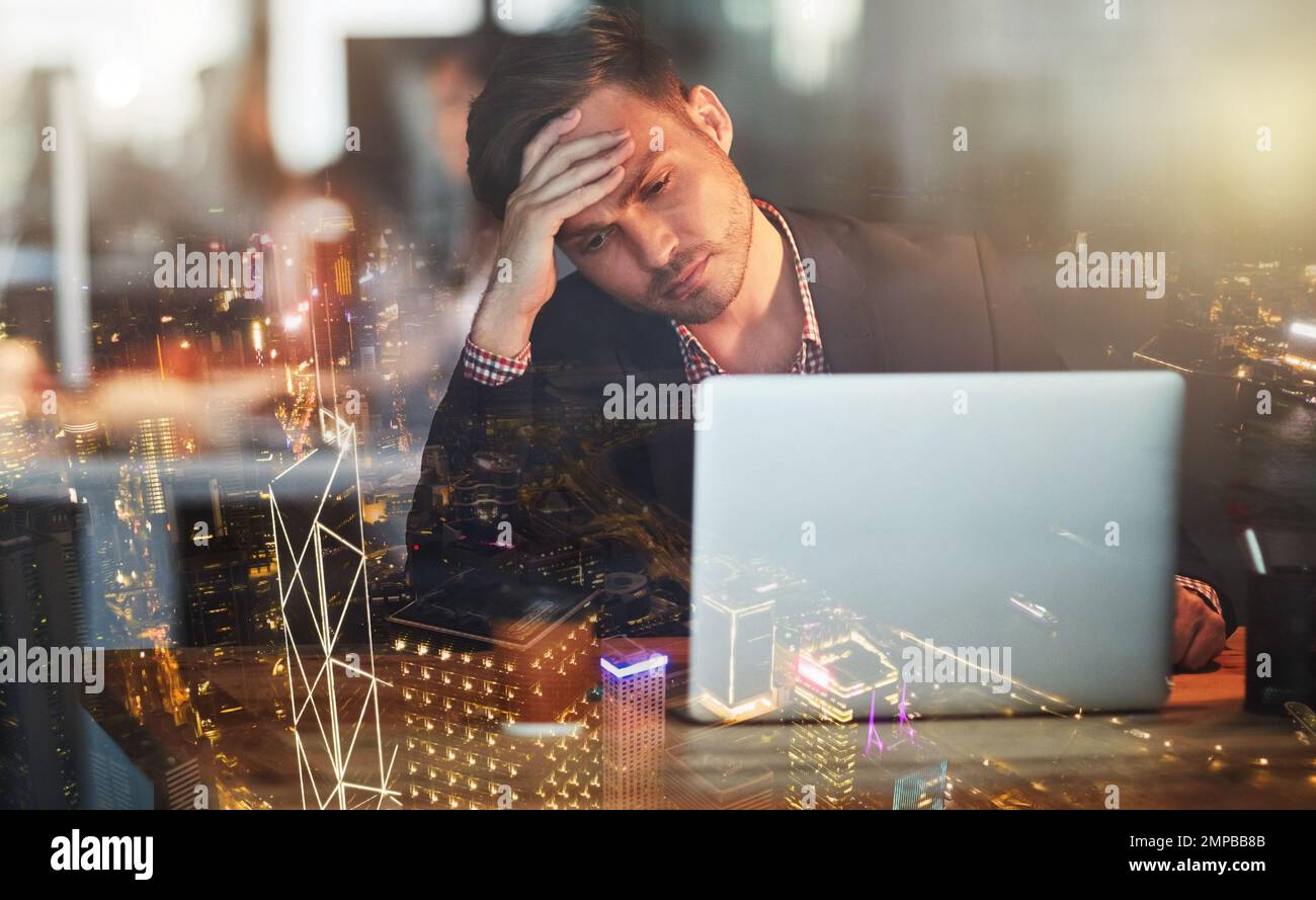 Network sad hi-res stock photography and images - Alamy