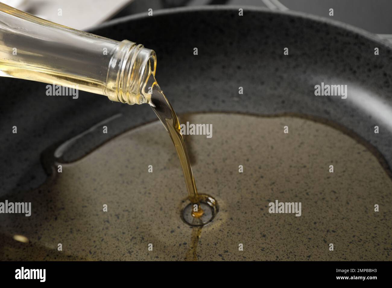 Yellow sunflower oil pouring from hi-res stock photography and images ...