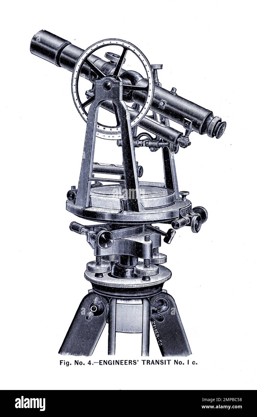 Engineers' Transit No. 1c Illustrated catalogue of engineering ...