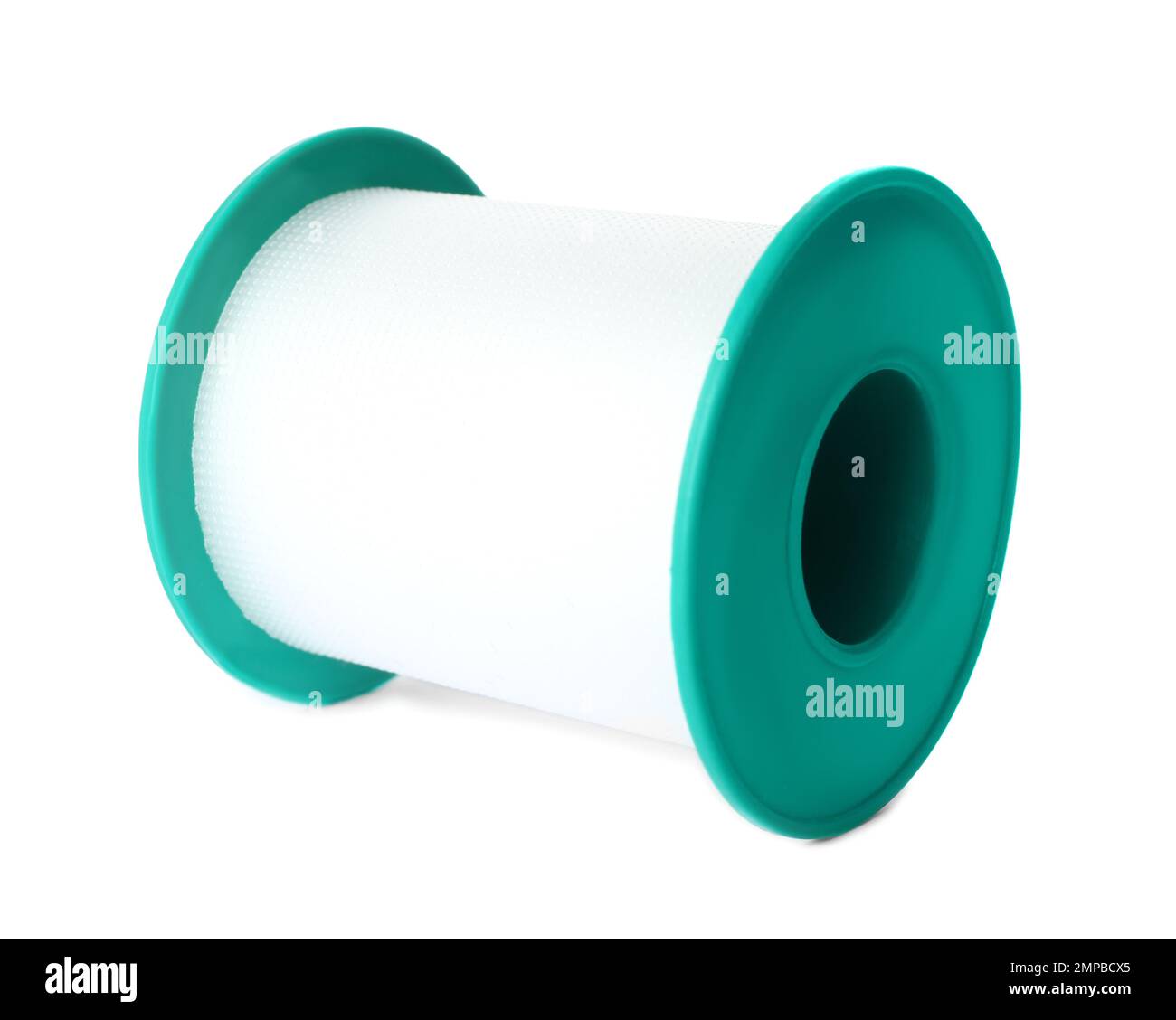 Medical sticking plaster roll isolated on white Stock Photo - Alamy