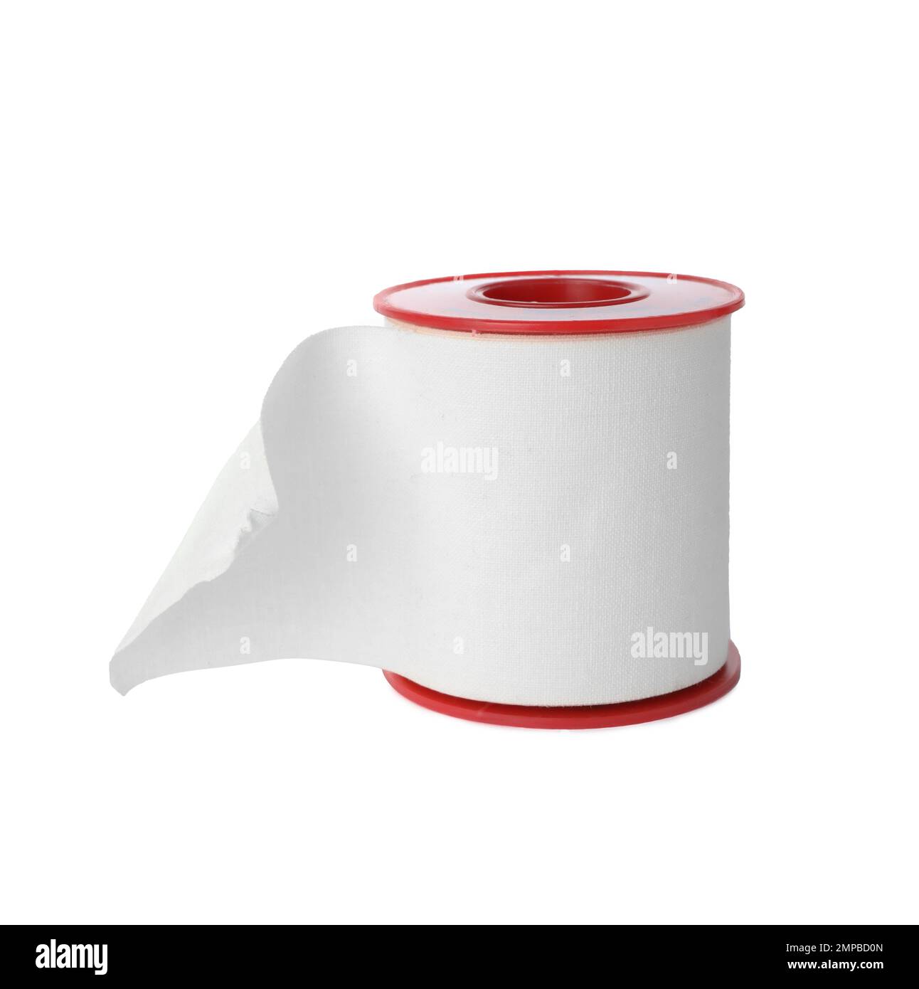 Medical sticking plaster roll isolated on white Stock Photo - Alamy