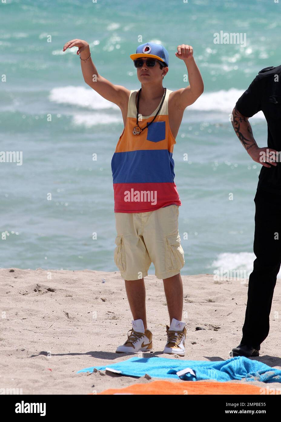 Austin Mahone, who is rumored to be the next 'Justin Bieber,' was seen ...