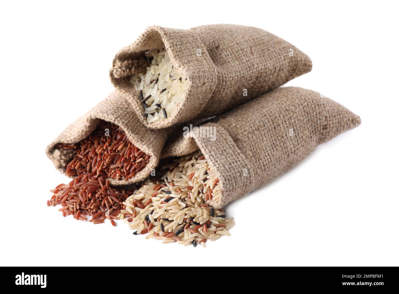 Rice bags Cut Out Stock Images & Pictures - Alamy