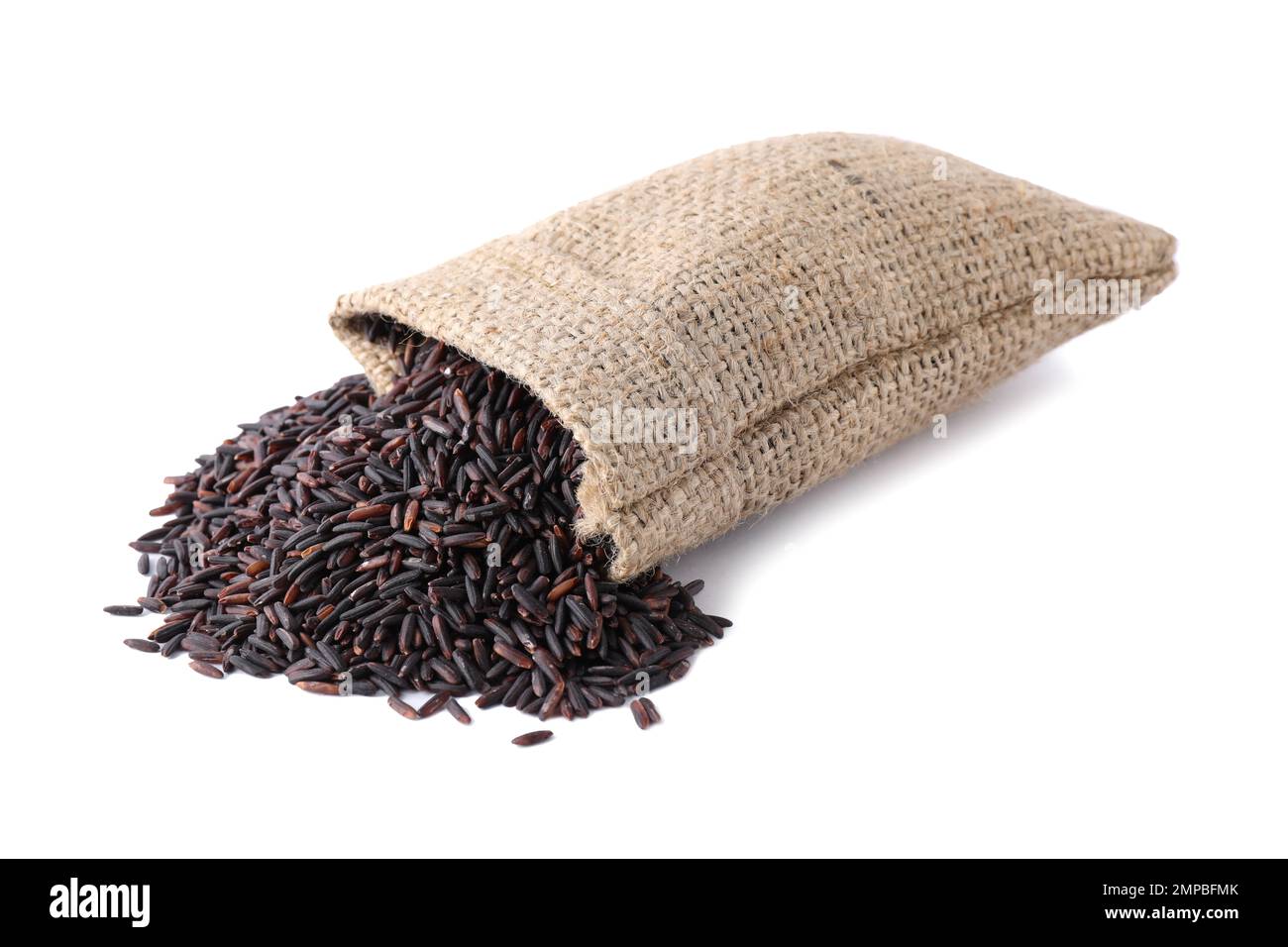 Basmati rice bag Cut Out Stock Images & Pictures - Alamy