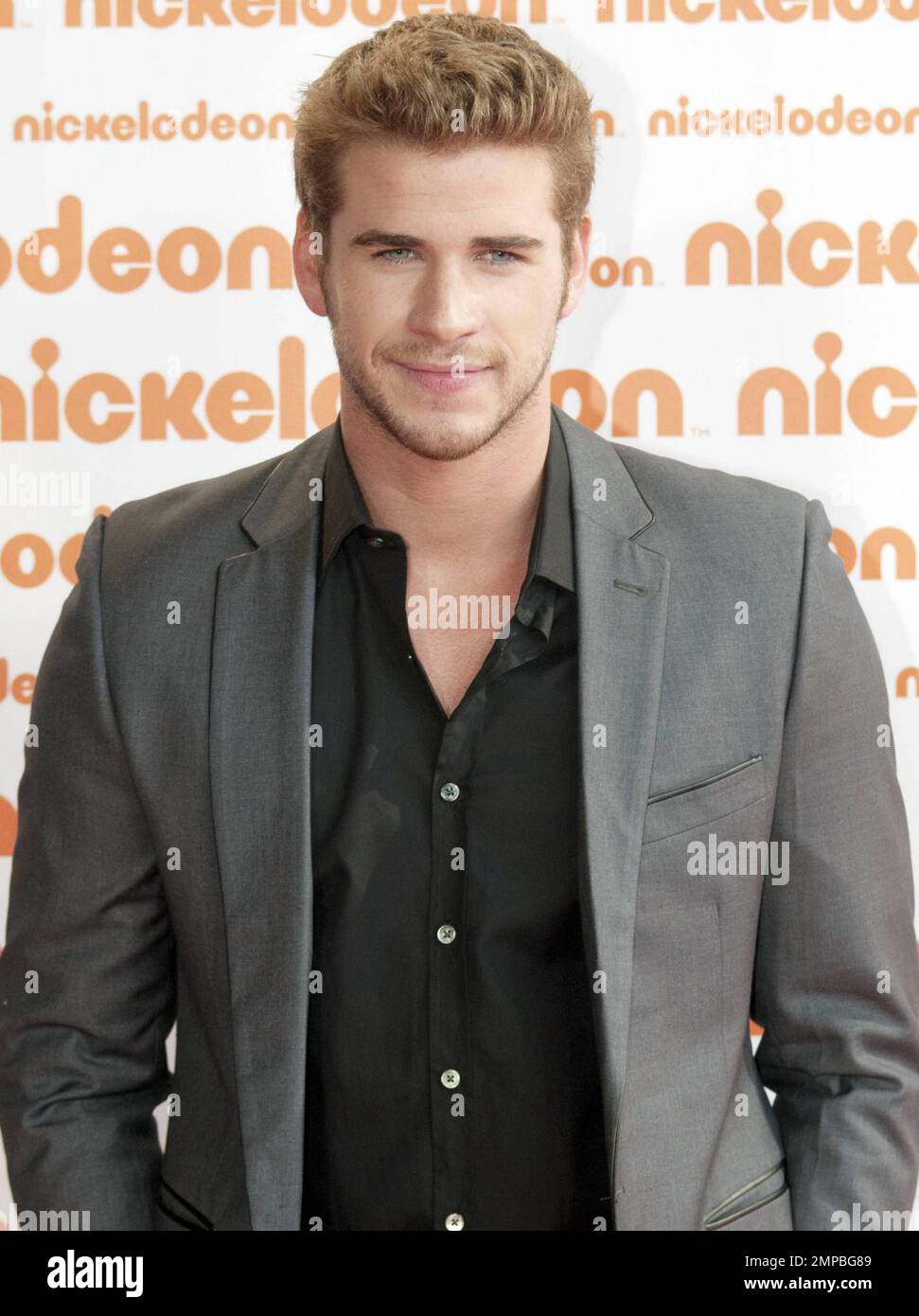 Australian actor Liam Hemsworth of the hit soap opera "Neighbours ...