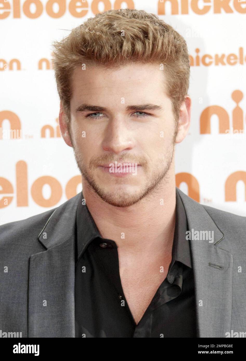 Australian actor Liam Hemsworth of the hit soap opera "Neighbours ...