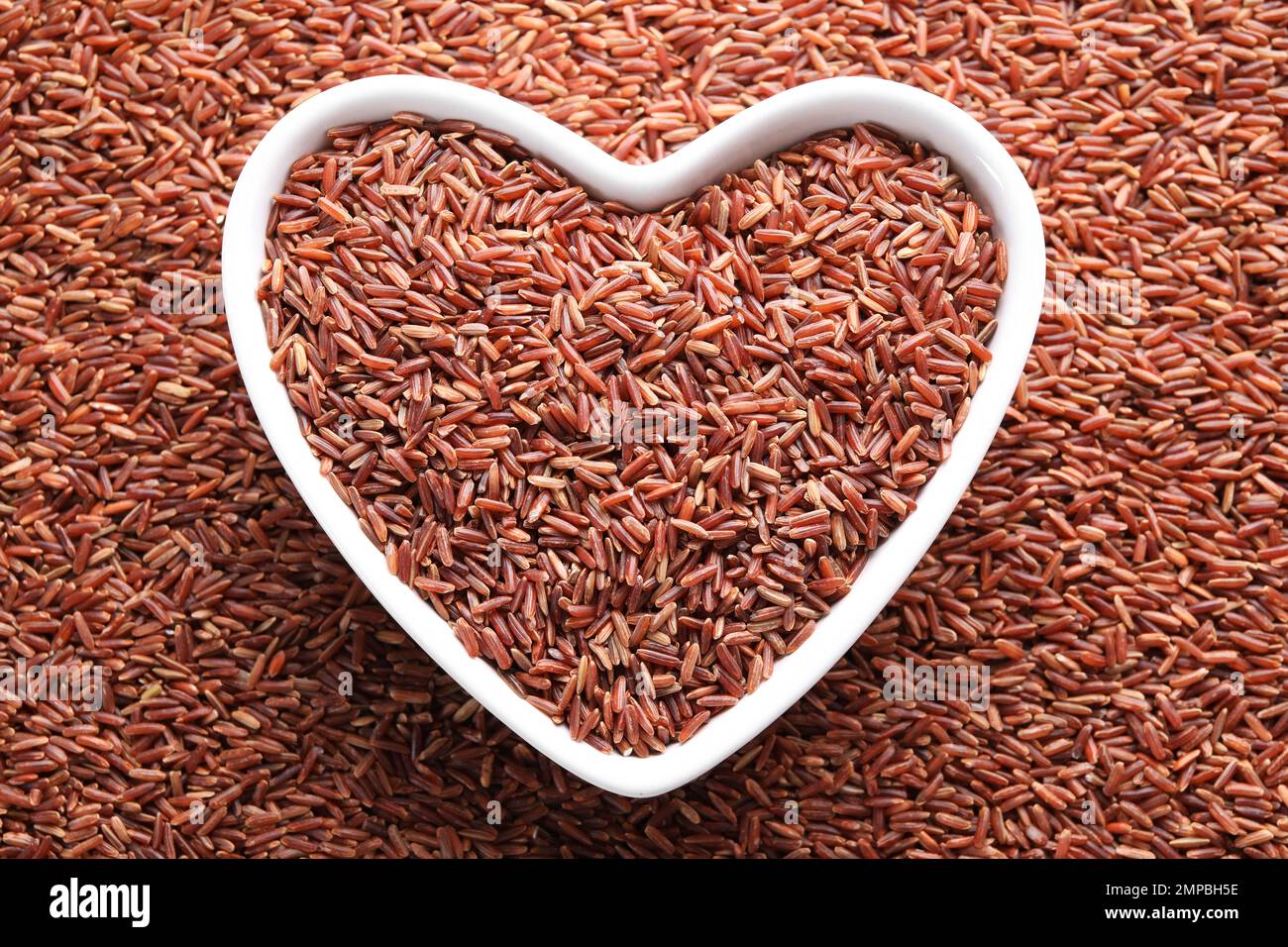 Brown rice heart hi-res stock photography and images - Alamy