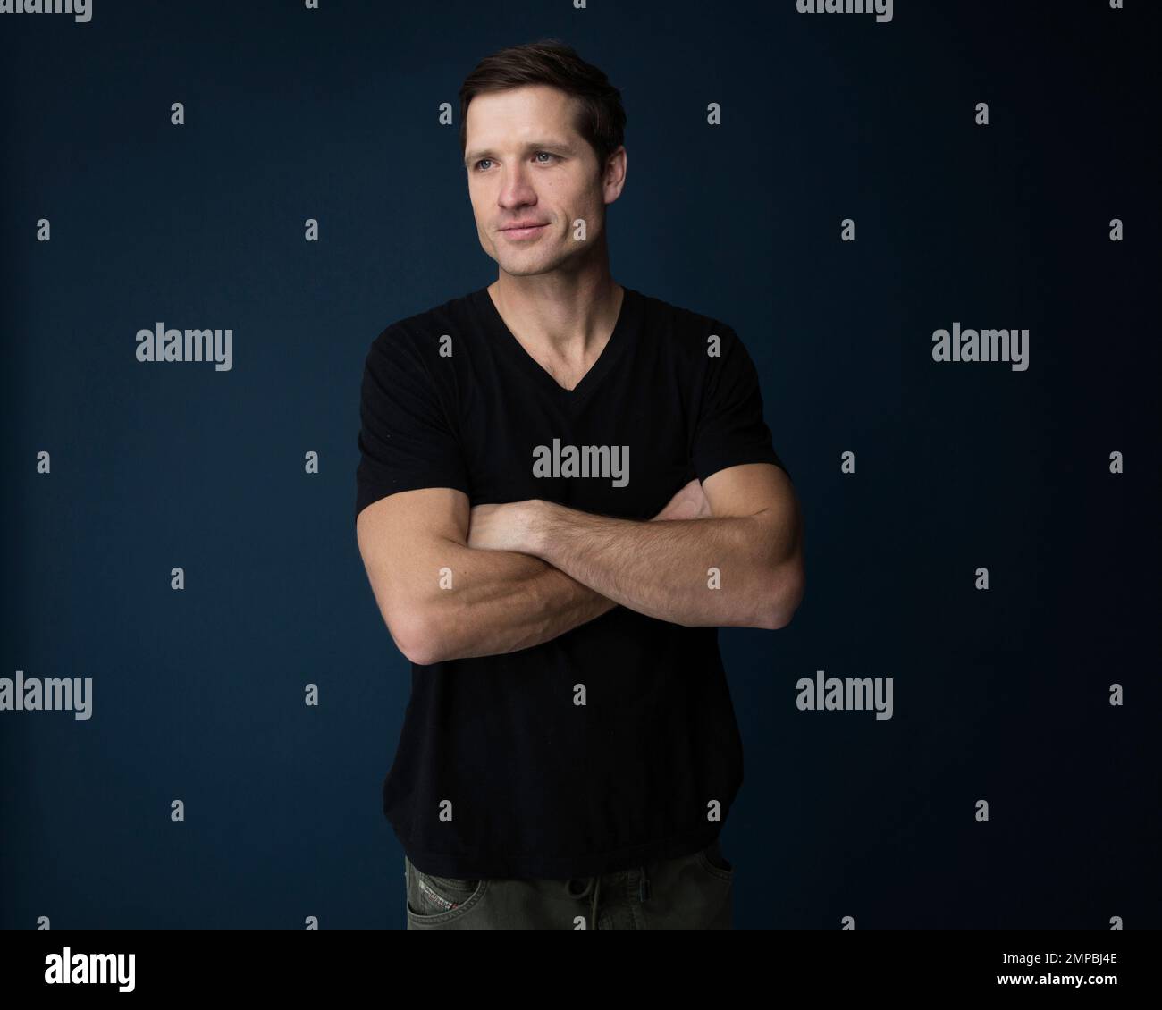 In this Dec. 11, 2017 photo, country singer Walker Hayes poses for a ...