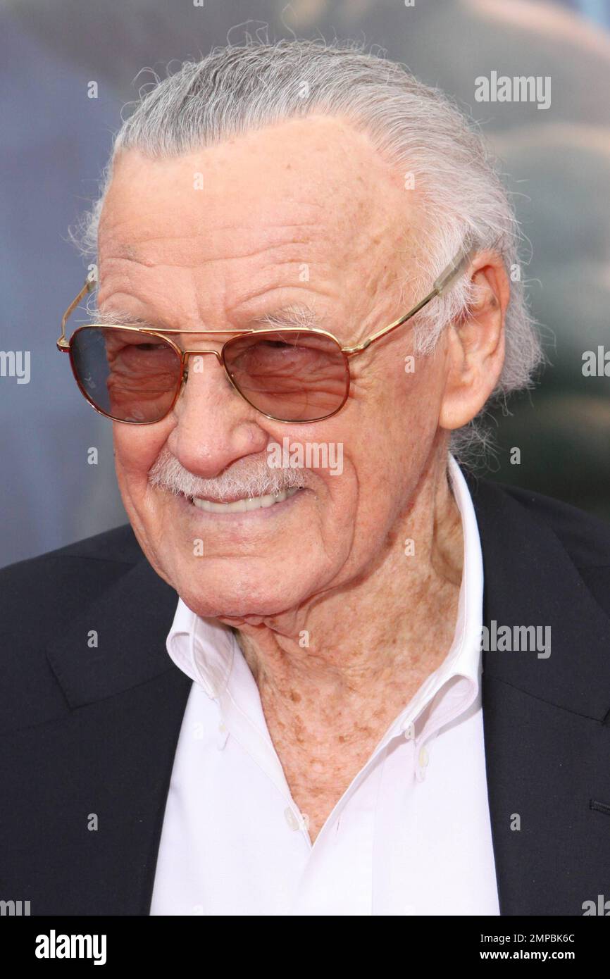 Stan Lee at the world premiere of Marvel's The Avengers at El Capitan ...