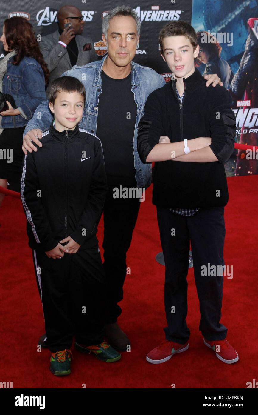 Titus Welliver at the world premiere of Marvel's The Avengers at El ...